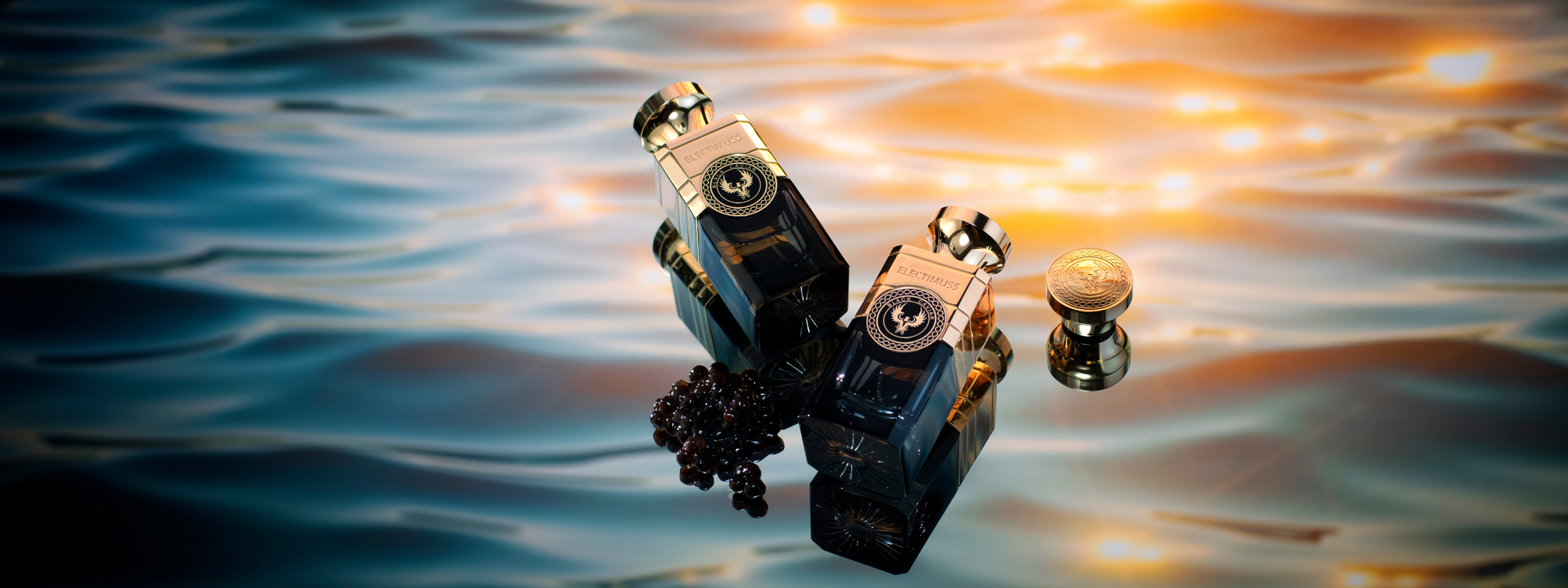 BLACK CAVIAR - 100ml perfume bottle – ELECTIMUSS